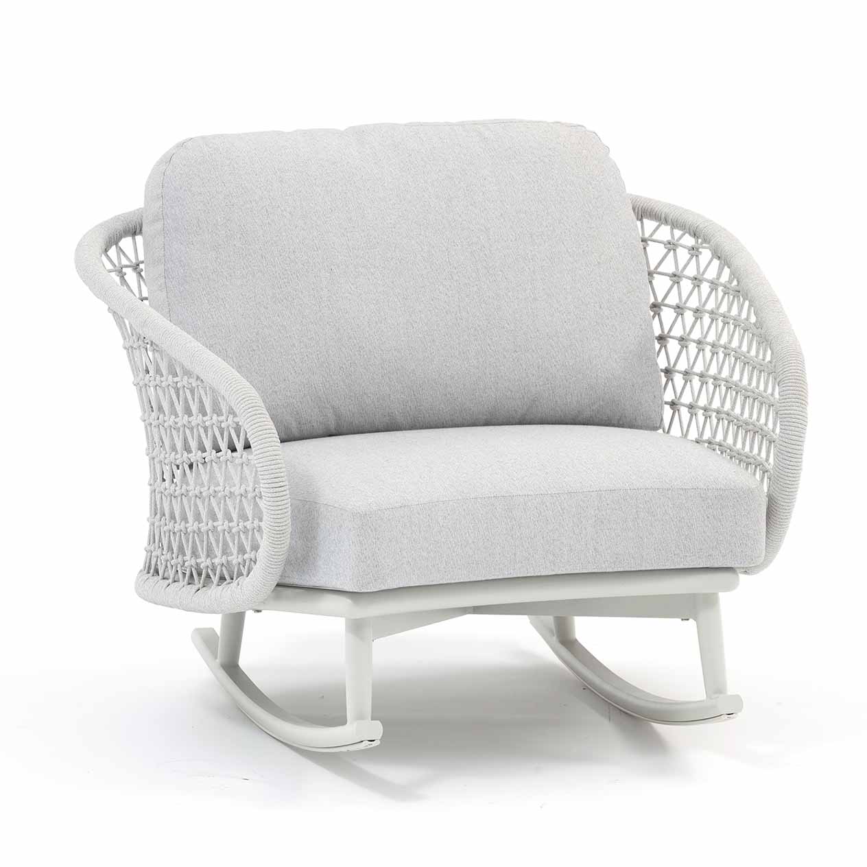 Chelsea Outdoor Rope Rocking Chair Remarkable Outdoor Living