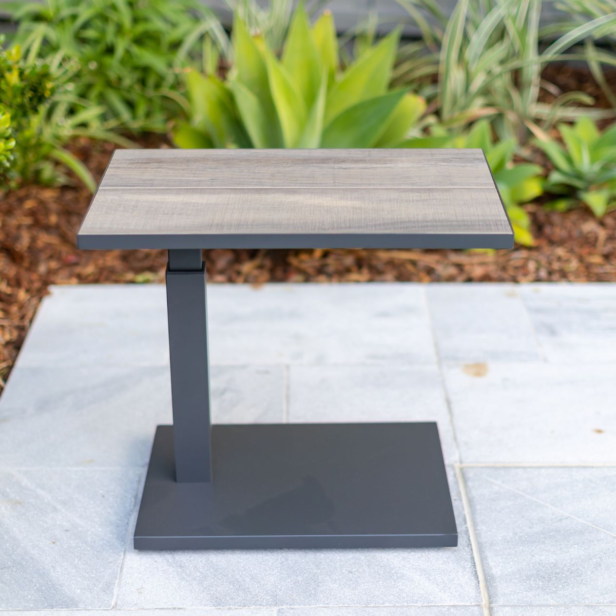 Clifton Outdoor Ceramic Pop Up Side Table 60 cm – Remarkable Outdoor Living