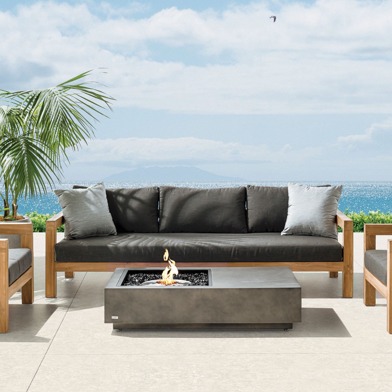 Ecosmart Manhattan Outdoor Firepit – Remarkable Outdoor Living