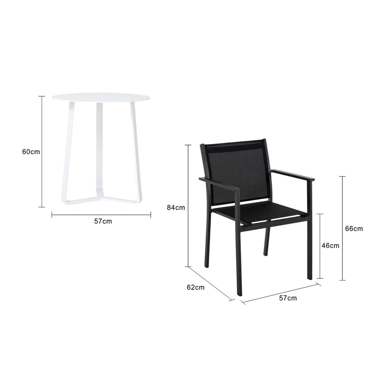 Apollo Table April Chair Outdoor Balcony Setting – Remarkable Outdoor ...