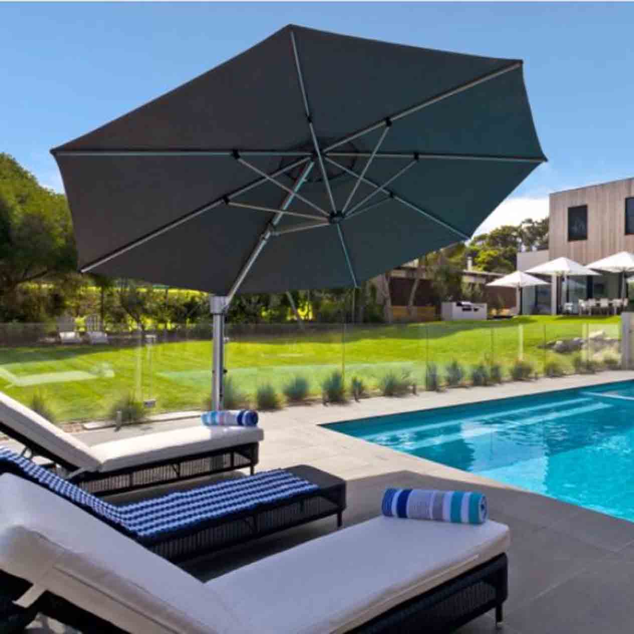 Eclipse Outdoor Cantilever Octagonal Umbrella 400 cm – Remarkable ...