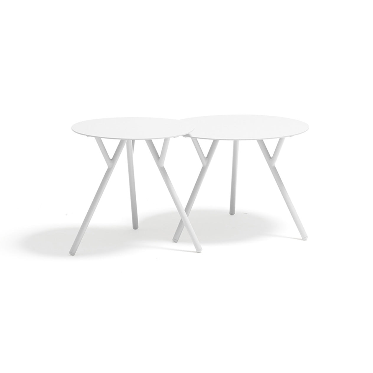 Iowa Outdoor Aluminium Round Coffee Table 2PC Setting – Remarkable ...