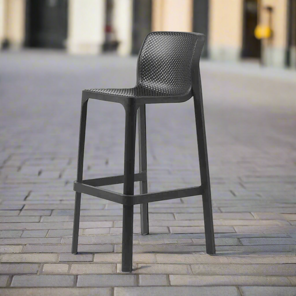 Clifton Table Nardi Net Stool Outdoor Bar Setting – Remarkable Outdoor ...