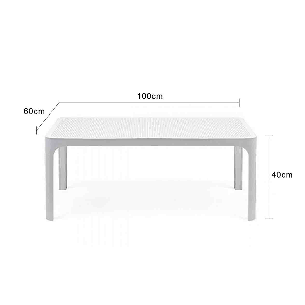 Nardi Net Outdoor Resin Coffee Table 100 cm – Remarkable Outdoor Living