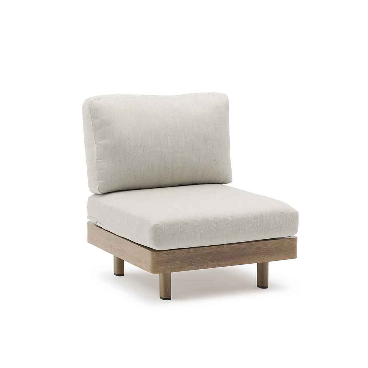 Regina Outdoor Aluminium Armless Chair – Remarkable Outdoor Living