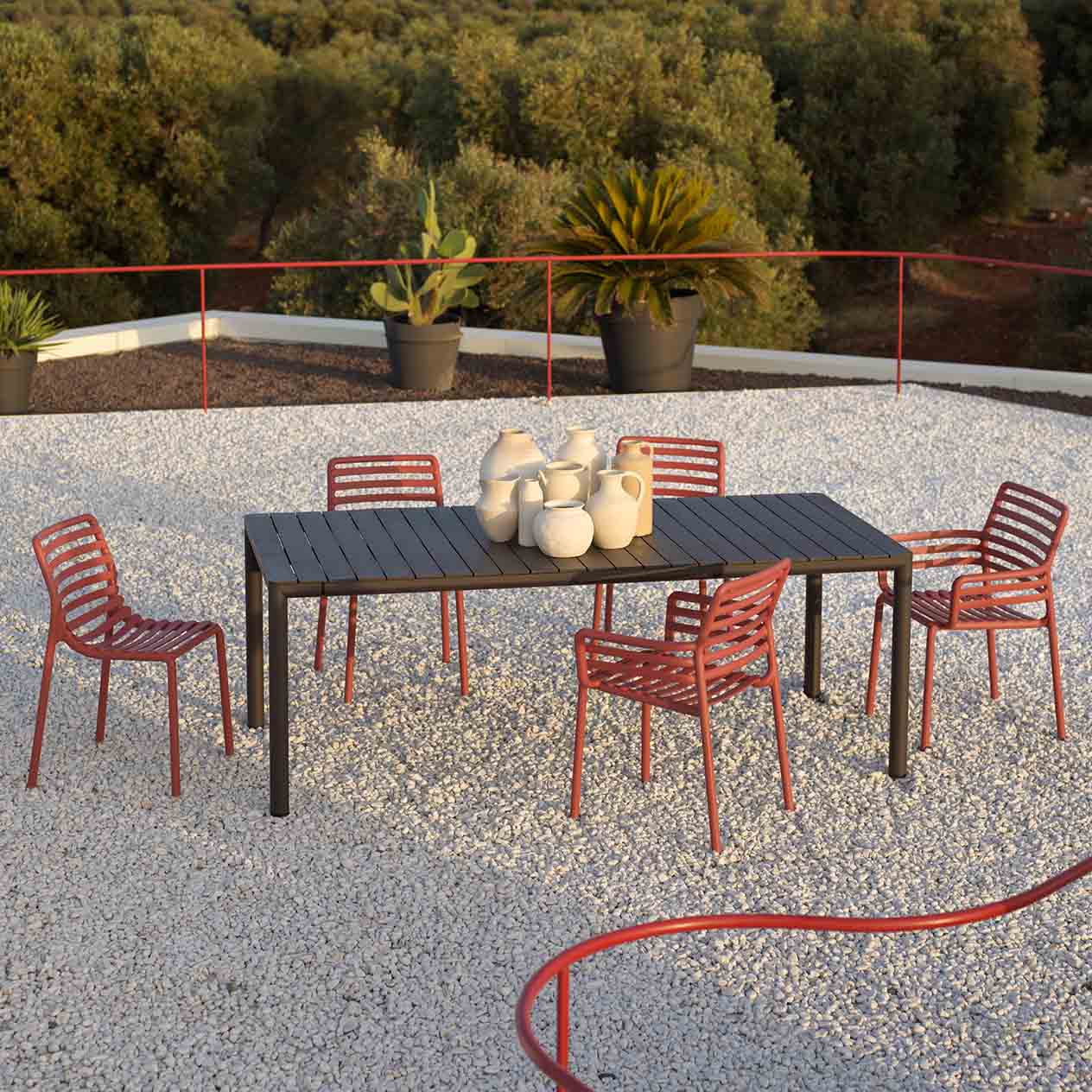 Nardi Tevere Outdoor Extension Dining Table 211/275x100 CM – Remarkable ...