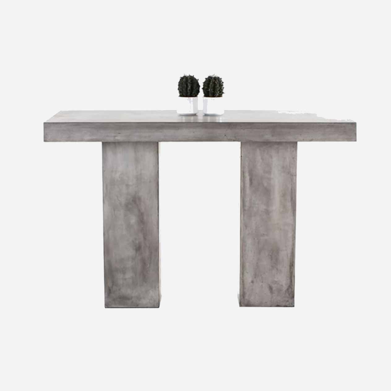 Zen Outdoor Concrete Bar Table 160 cm – Remarkable Outdoor Living